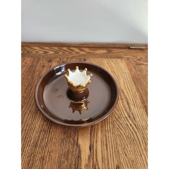 Nora Fleming | Dining | Nora Fleming Brown Melamine Round Dainty Dish ...
